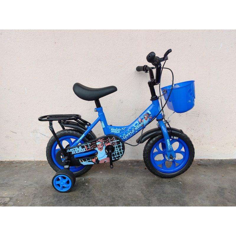 （100%SIAP PASANG）Basikal Budak / 12" Inch Bicycle Kids Basikal 12 Inci ...