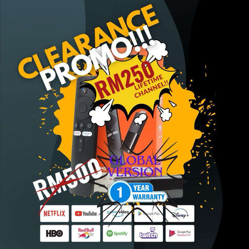 TV STICK ANDROID BOX | Shopee Malaysia