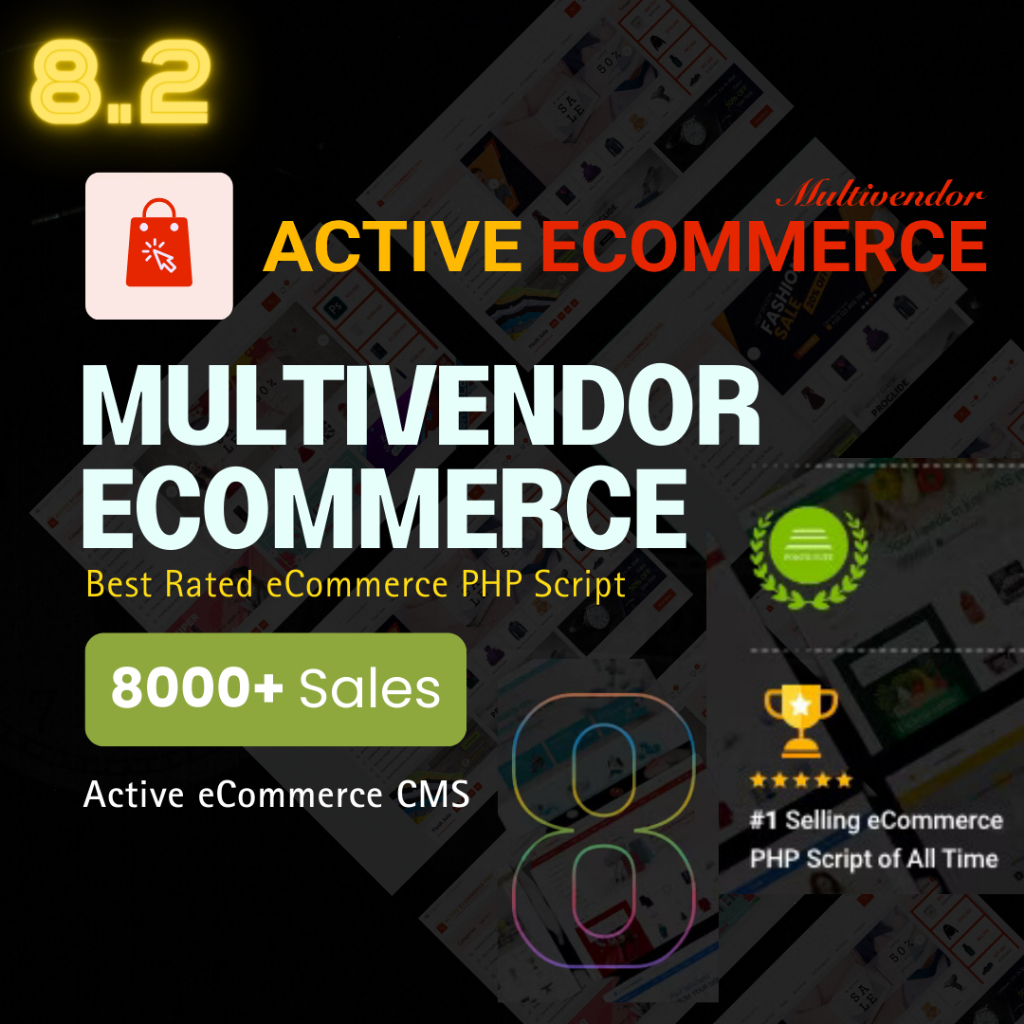 Active eCommerce CMS |MULTIVENDOR ECOMMERCE| Responsive Best Ready Launch Ecommerce Website CMS ...