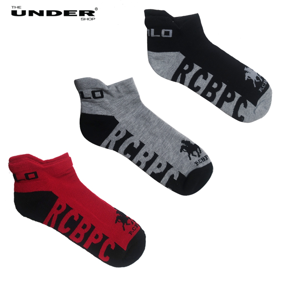 RCB Socks -3 Pairs (RVS10B) | Shopee Malaysia