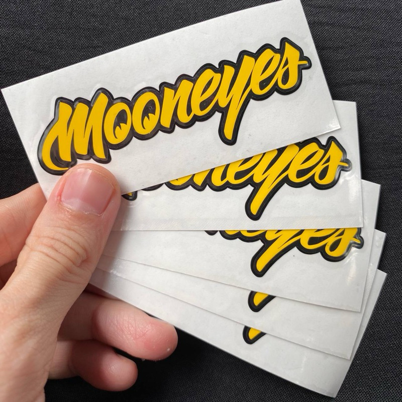 STICKER MOONEYES | STICKER MOTOR | STICKER KERETA | Shopee Malaysia