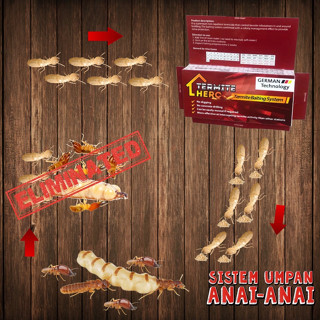 Termite Baiting Station TERMITE HERO / Termite box / Sistem Umpan Anai ...