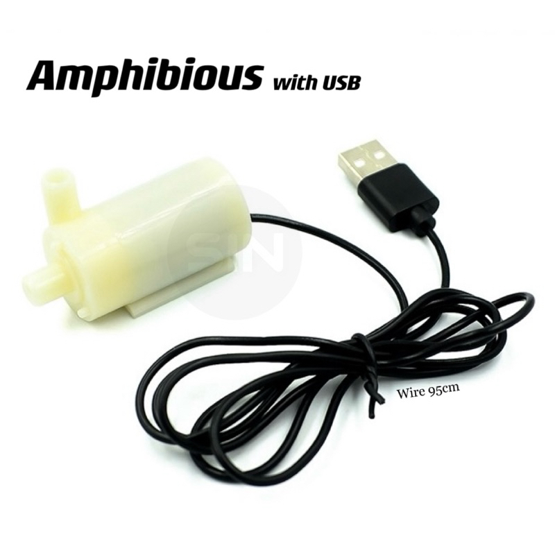 DC 3V-5V USB 5V Water Pump Motor Submersible Miniature Motor Ultra ...