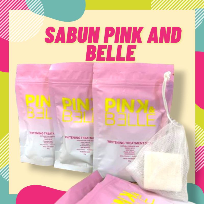 PINKANDBELLE SOAP [ORIGINAL HQ] Sabun Whitening and treatment Sabun ...