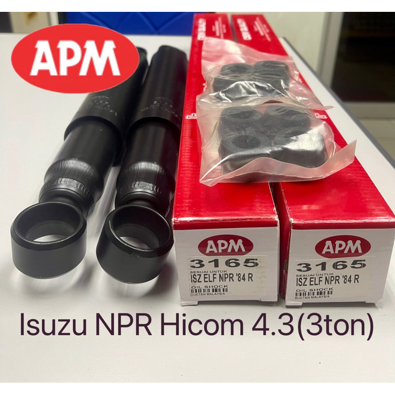 APM Isuzu NPR Hicom 4.3 (3ton) Standard oil shock absorber rear set ...