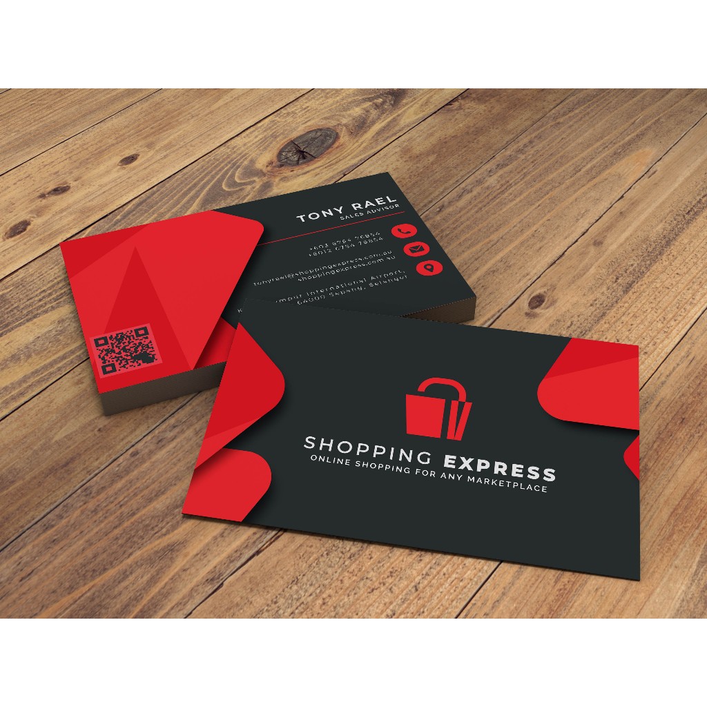 Namecard | Business card | 260 GSM ARTCARD | Shopee Malaysia