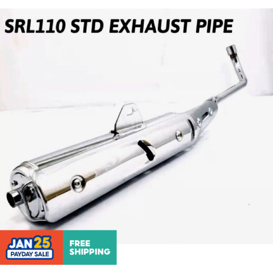 YAMAHA LEGENDA SRL110 STANDARD EXHAUST SRL110 | Shopee Malaysia