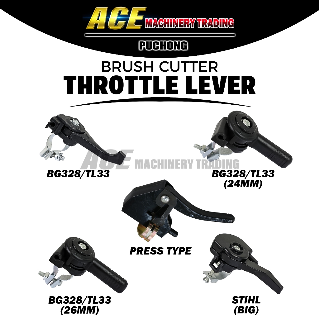 Brush Cutter Mesin Rumput Throttle Lever BG330 TL33 TB33 TB43 STIHL ...