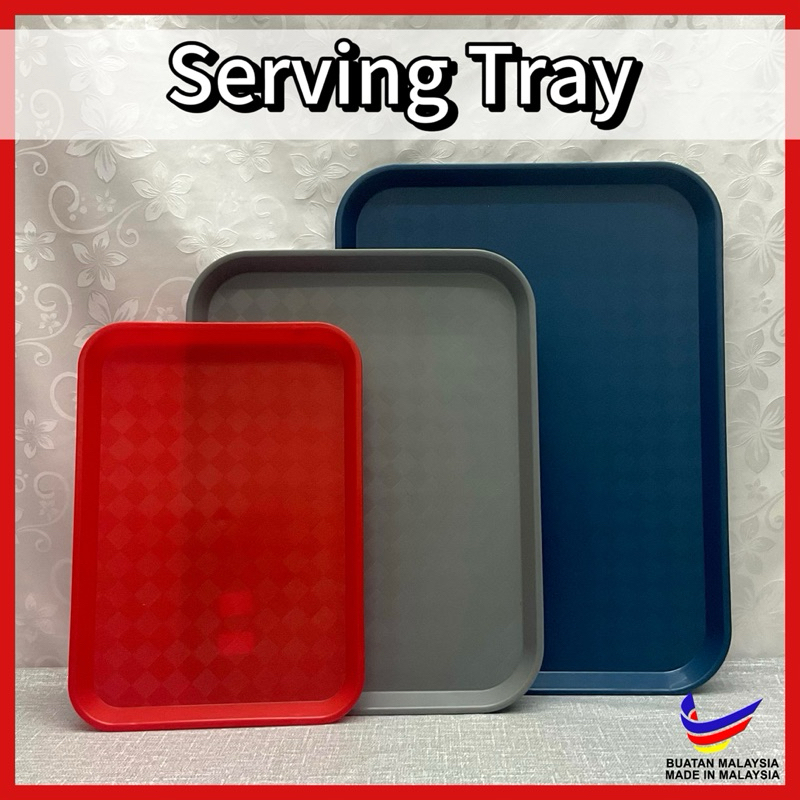 Plastic Fast Food Tray/ Plastic Food Serving Tray/ Serving Platter ...