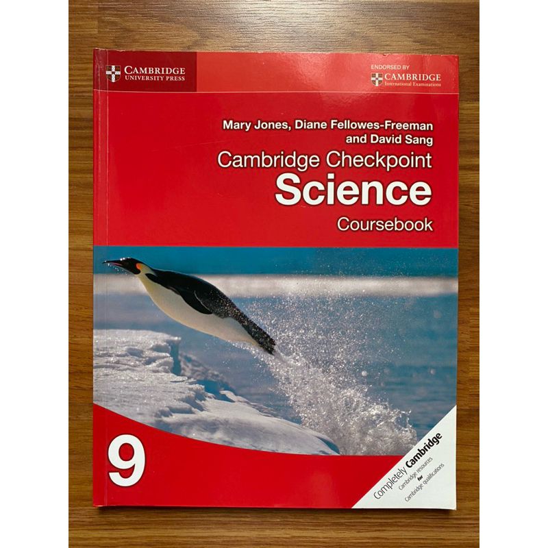 Cambridge Checkpoint Science Coursebook 9 by Mary Jones, David Sang ...