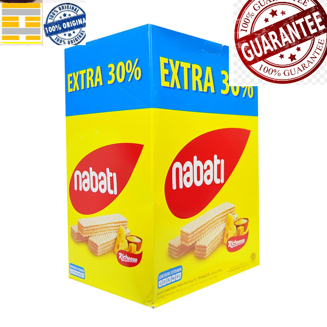 Nabati Cream Wafer Extra 30%20.8g x 20pcs( Richoco Chocolate/Richeese Cheese ) | Shopee Malaysia