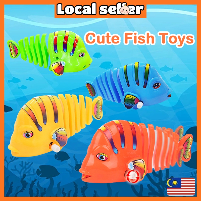 Aikoky 1PCS Clockwork Fish Toy Wind Up Fish Toys Educational Gift for ...