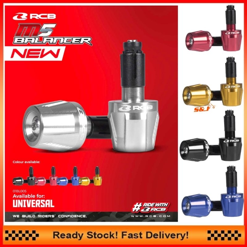 2024 RCB UNIVERSAL M5 BALANCER CNC HANDLE BALANCER END BALANCER GOLD ...