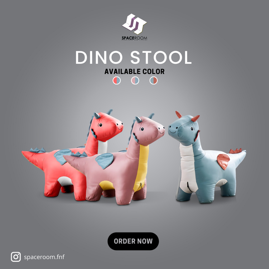 DINO Stool / Kids Furniture / Children Stool / Stool / Dinosaur Stool ...