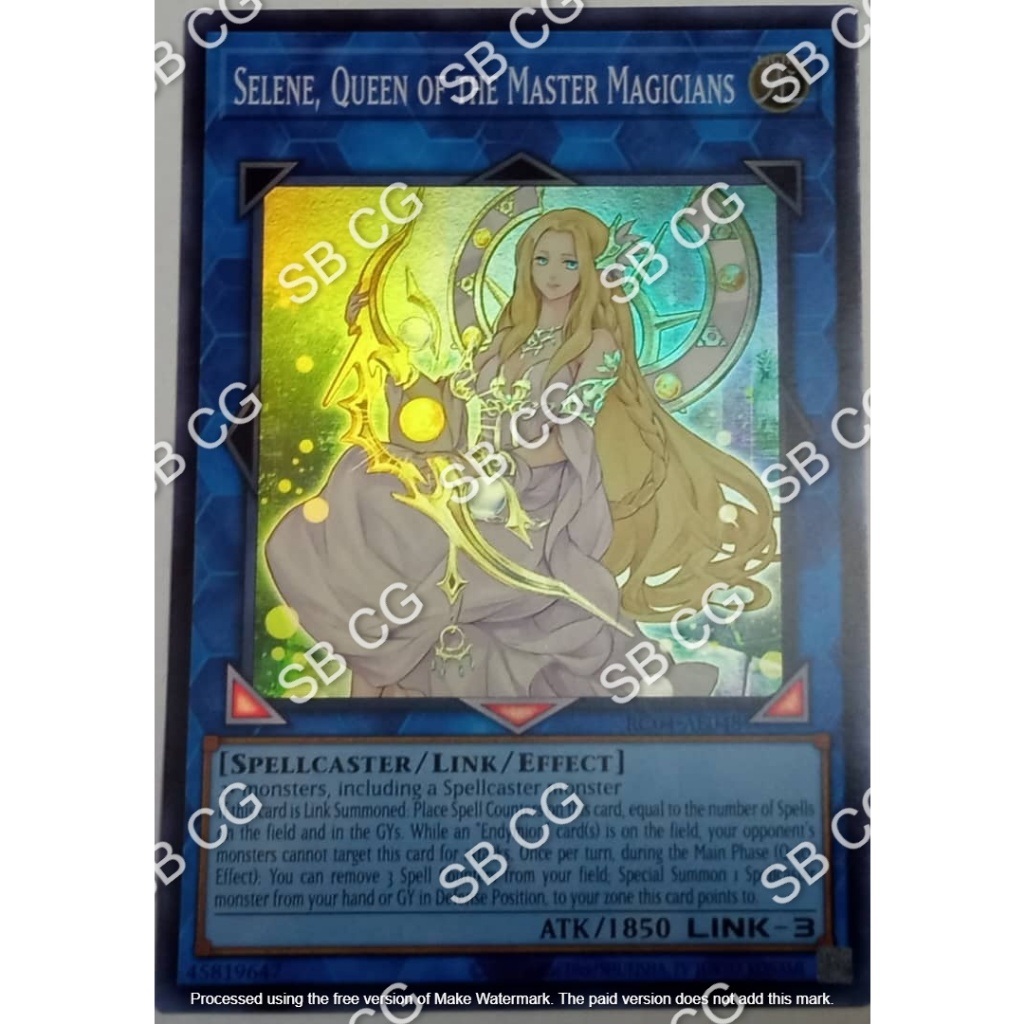 Rarity Collection Quarter Century Edition "Selene, Queen of the Master ...
