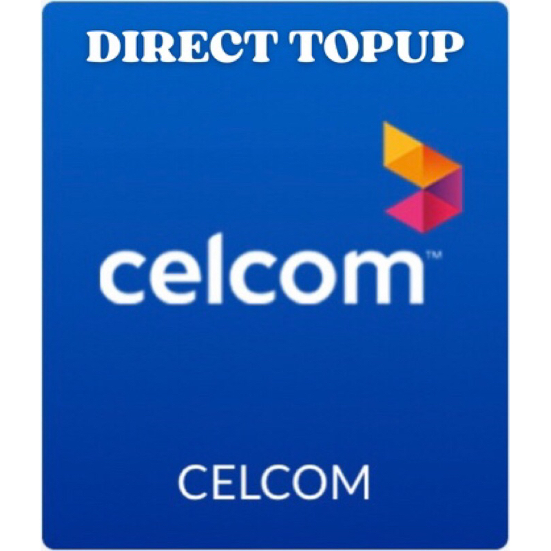 CELCOM PREPAID RELOAD [DIRECT TOPUP]💥INSTANT TOPUP💥FAST TOPUP💥 | Shopee ...