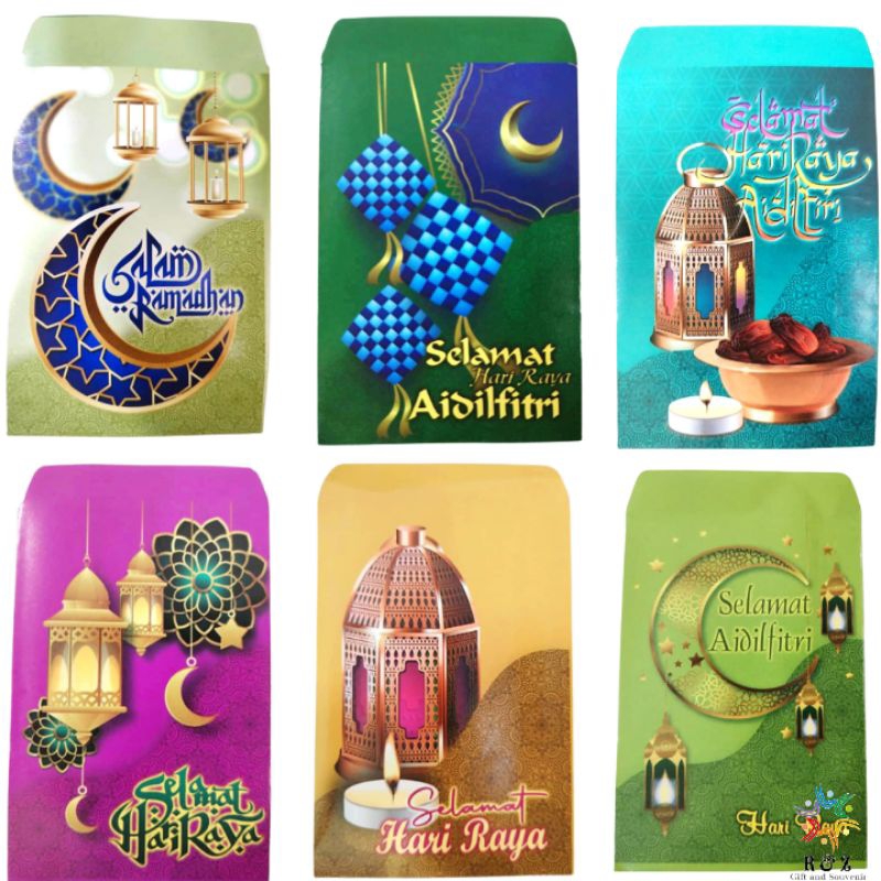 Sampul Raya Pendek Wholesale 500PCS / PACK / Sampul Raya Borong 500PCS ...