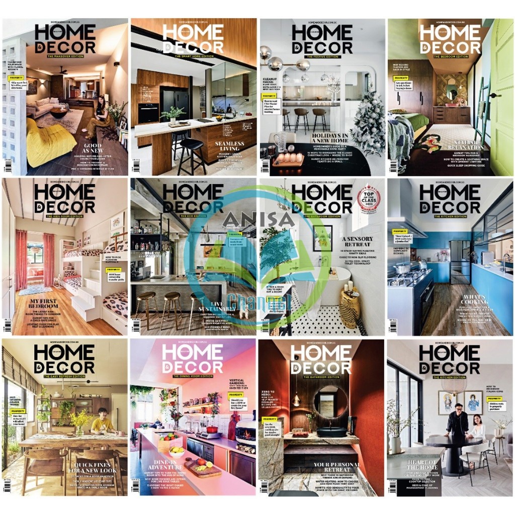 [eMagazine/PDF] Home & Decor – Full Year 2023 Issues Collection (12 ...