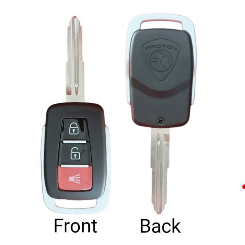 Proton Exora Remote Case Key back with logo Shell Replacement | Shopee ...