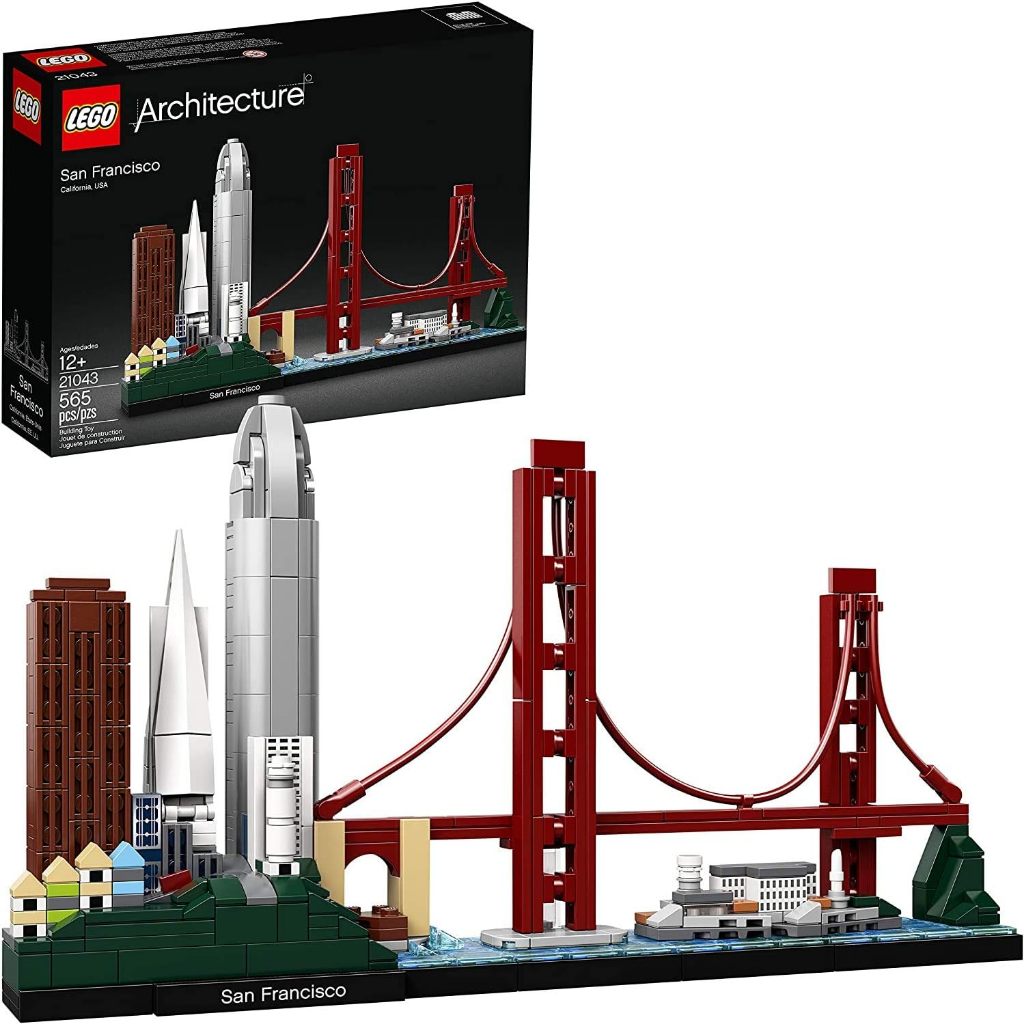LEGO Architecture Skyline Collection 21043 San Francisco Building Kit ...