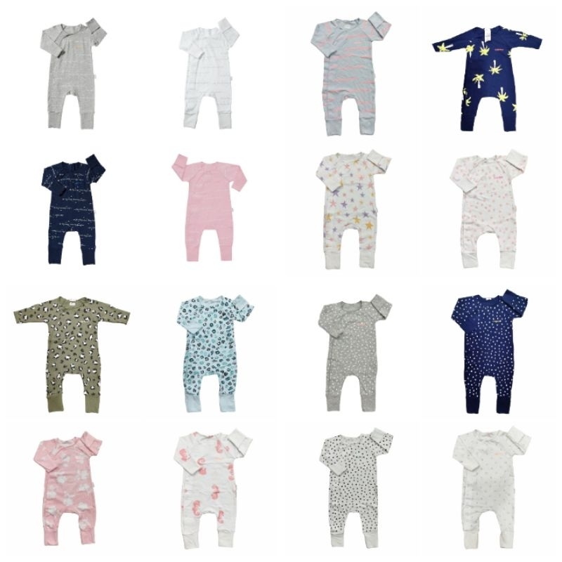 Bonds Cozysuit Reject Size Tag Cut - Navy Purple Stripe Premature Baby ...