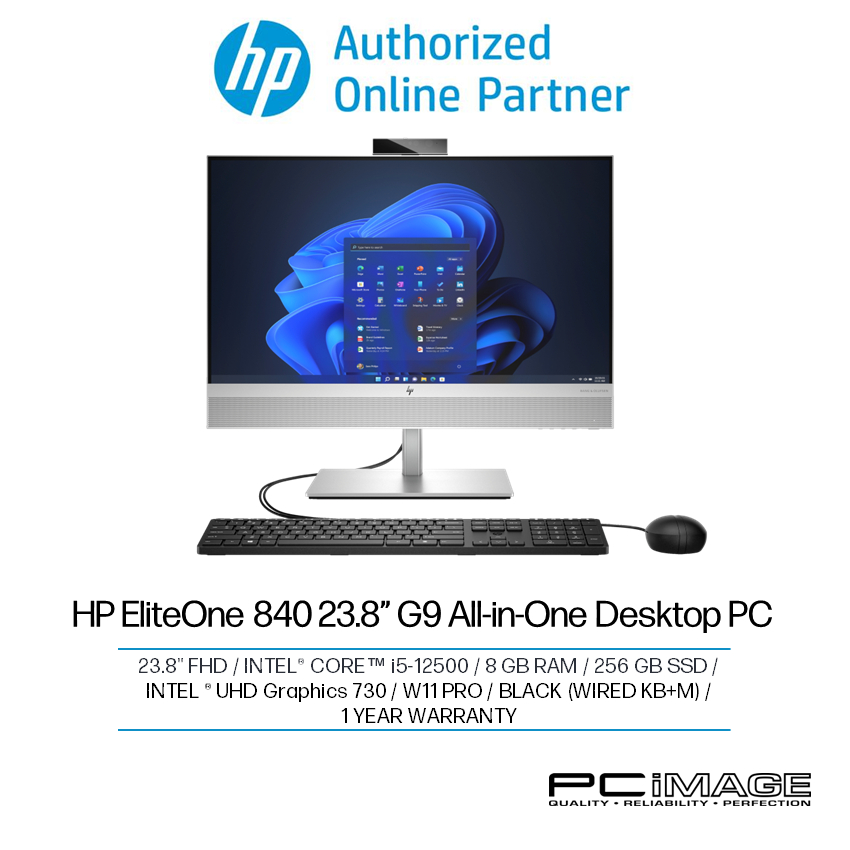 HP ELITEONE 840 G9 AIO I5-12500/8GB/256GB/UMA/W11PRO/1Y OSS/BLACK ...