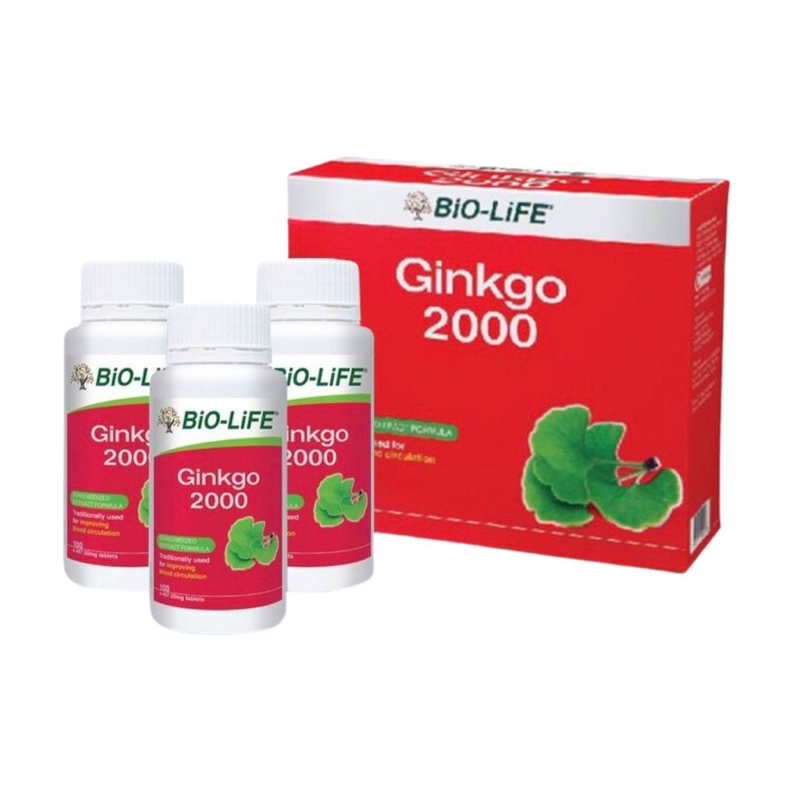 Bio-Life Ginkgo 2000 300 tablets | Shopee Malaysia