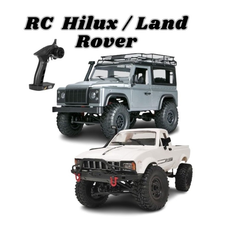 WPL Hilux Pick-up C24-1 RC Car Crawler 4WD Off-Road Truck Bright ...
