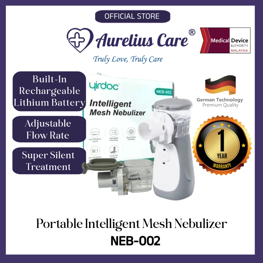 YIRDOC Portable Intelligent Mesh Nebulizer NEB-002 | YIRDOC Nebulizer ...