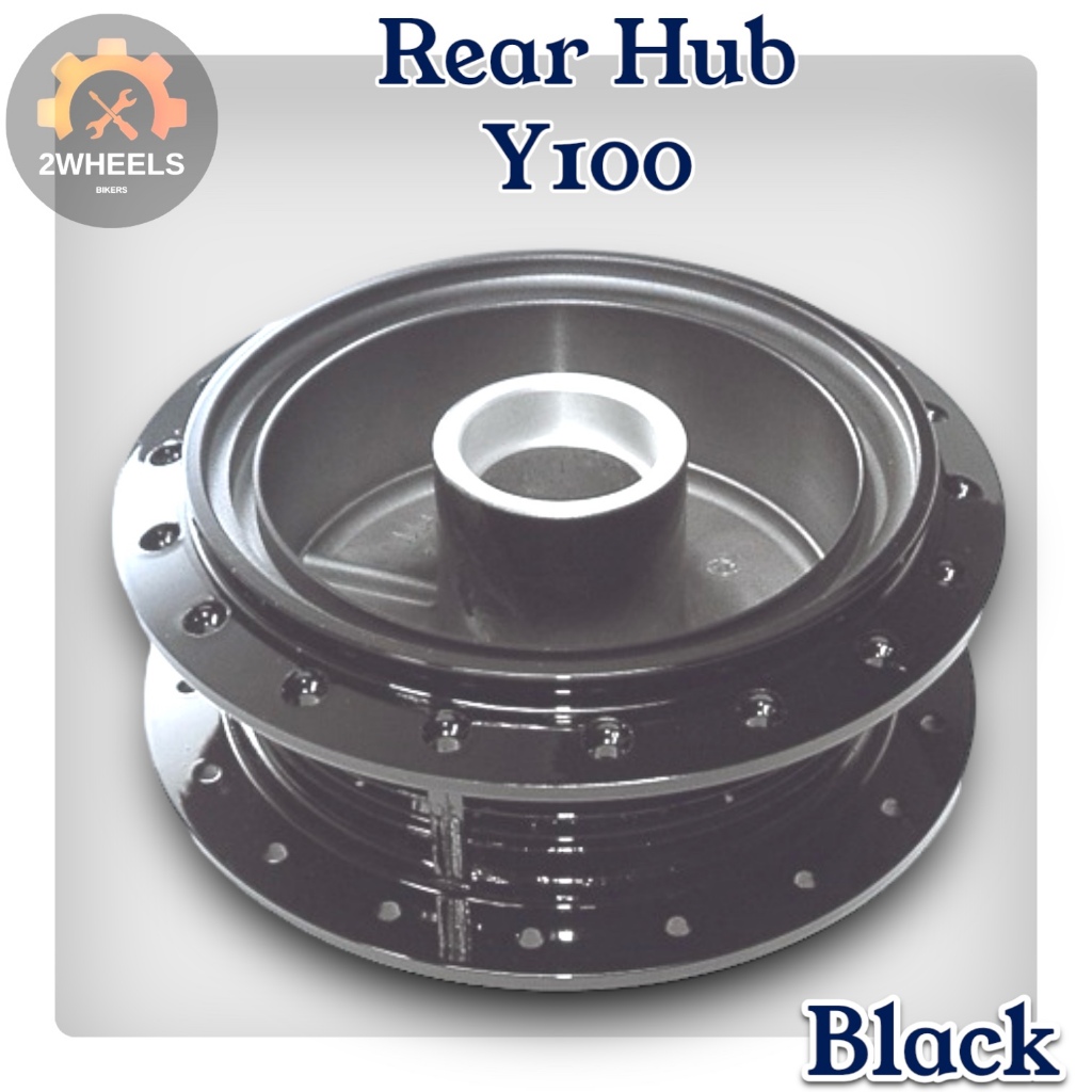 REAR HUB YAMAHA Y100 (BLACK) | Shopee Malaysia