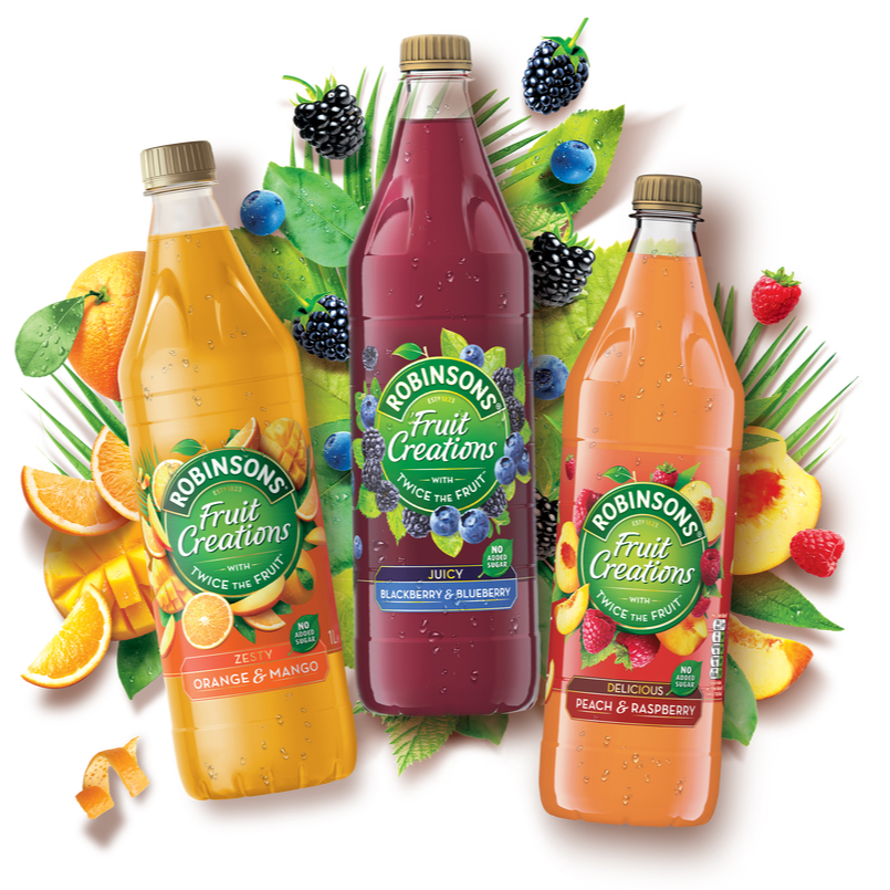 New Flavors!!! Robinsons No Added Sugar Fruit Creations Juice Cordial ...