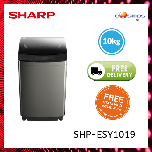 Sharp_ ESY1019 10kg Full Auto with DD Inverter Top Load Washing Machine ...