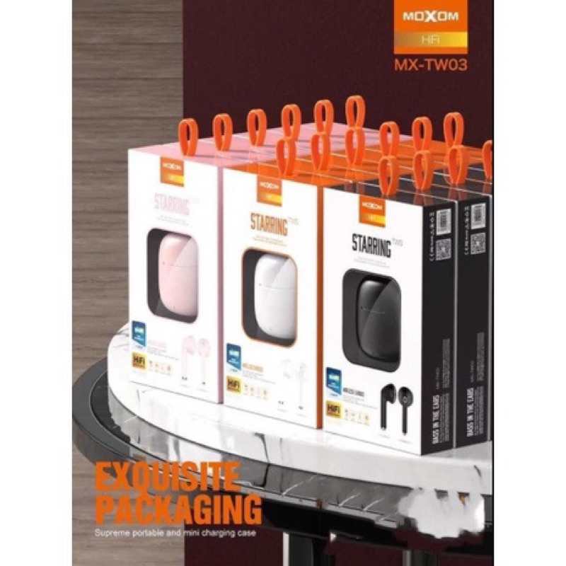 TW03 STARRING TWS WIRELESS EARBUDS | Shopee Malaysia