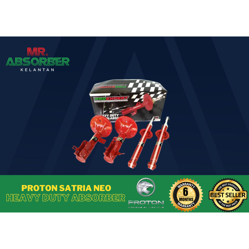 PROTON SATRIA NEO ABSORBER HEAVY DUTY BRAND PRO EXPERT | Shopee Malaysia