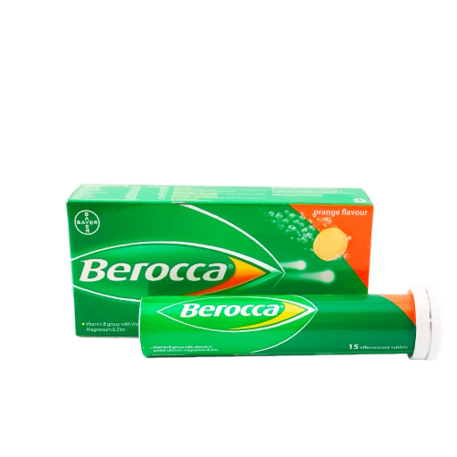 BEROCCA Effervescent Tablet Orange/Mango Flavour (15s/30s) | Shopee Malaysia