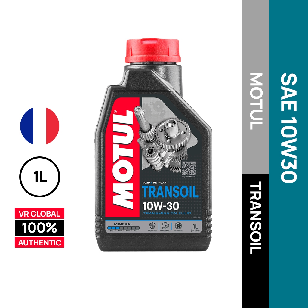 MOTUL TRANSOIL SAE 10W30 1L MINYAK TRANSMISI MINERAL TRANSMISSION ...