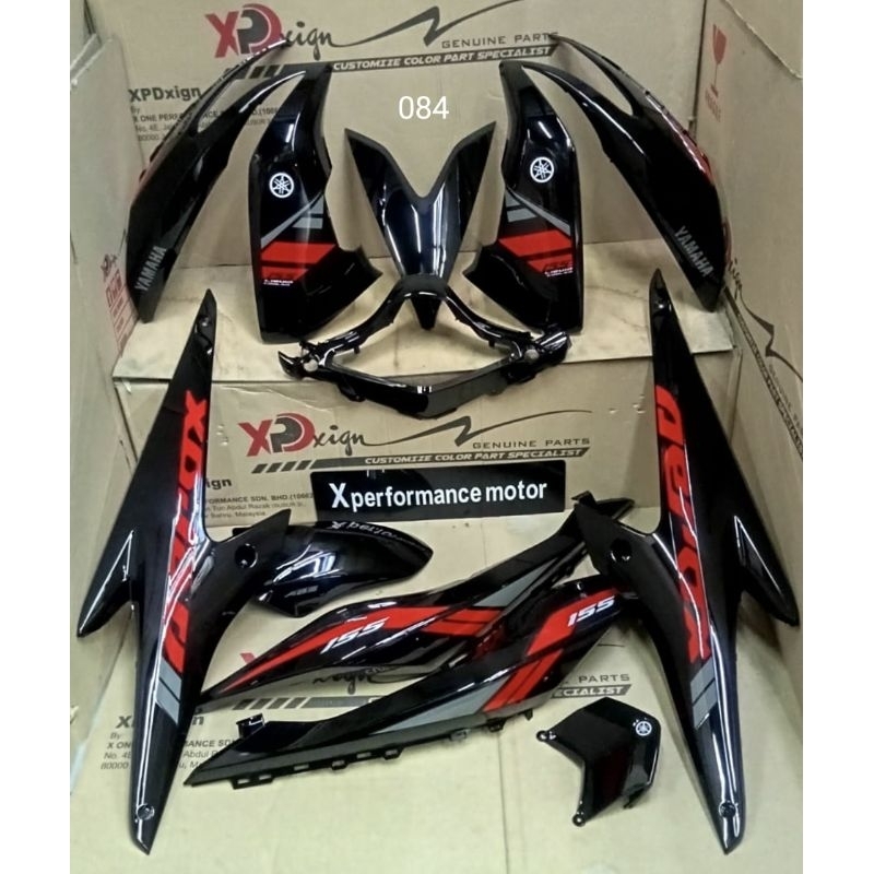 YAMAHA NVX155 V1 AEROX155 V1 ORI HLD COVERSET CUSTOM DESIGN AEROX V2 ...