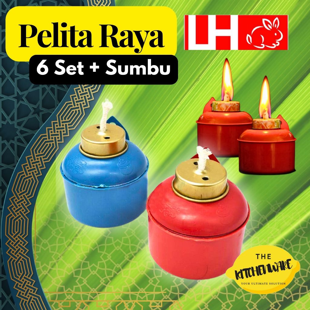 LH 6 sets Pelita Raya Plastic / Pelita Raya Plastik / Pelita Hari Raya ...