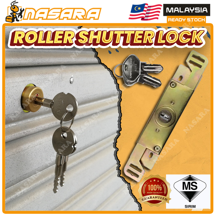 Nasara Roller Shutter Centre Door Lockset Replacement Grille Rodar ...