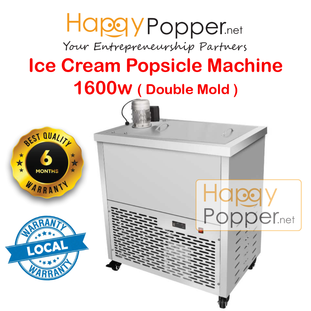 Happypopper Commercial Stainless Steel Ice Cream Popsicle Machine Maker ...
