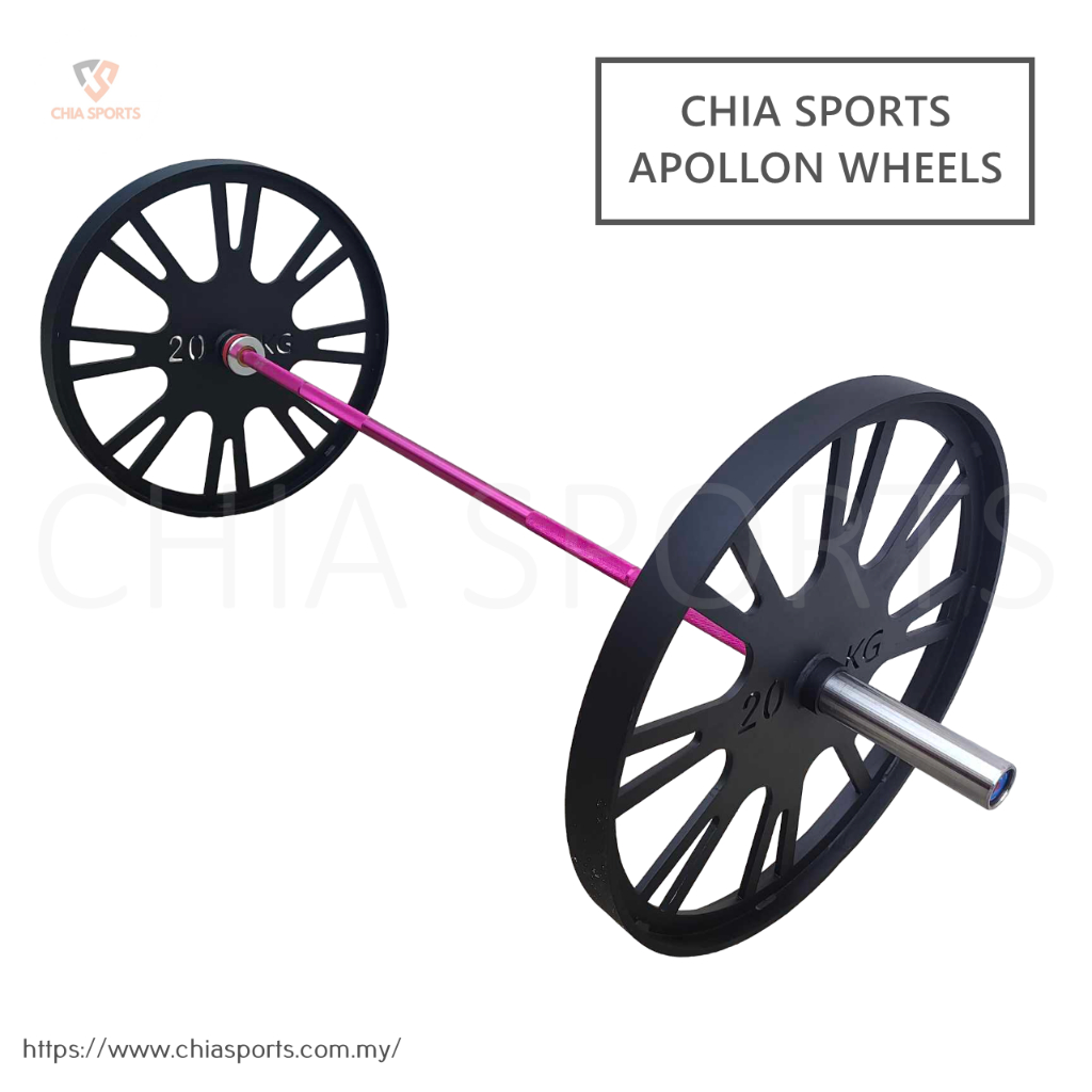 Apollon Wheel 20kg Weight Plate Deadlift Block Platform Weightlifting ...