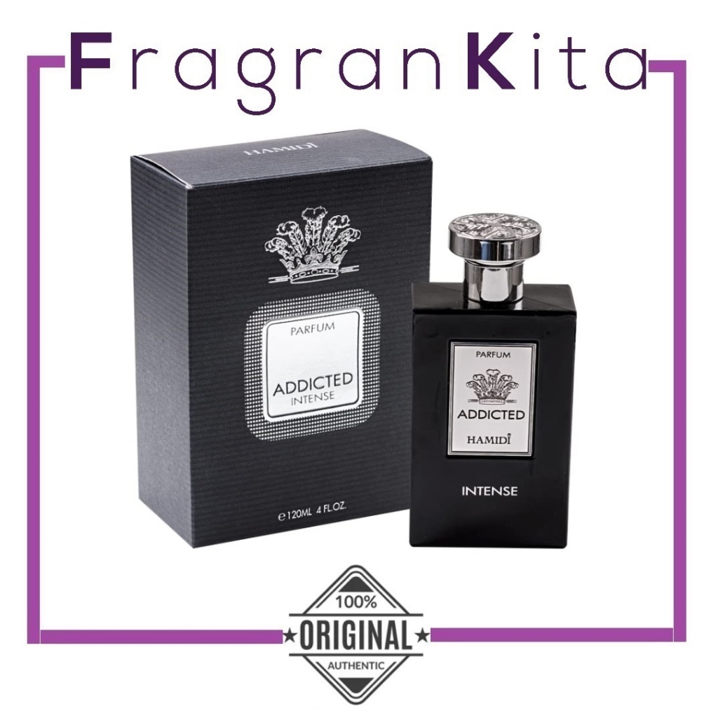 Hamidi Addicted Intense 120 ml Non-Alcoholic Parfum | Shopee Malaysia