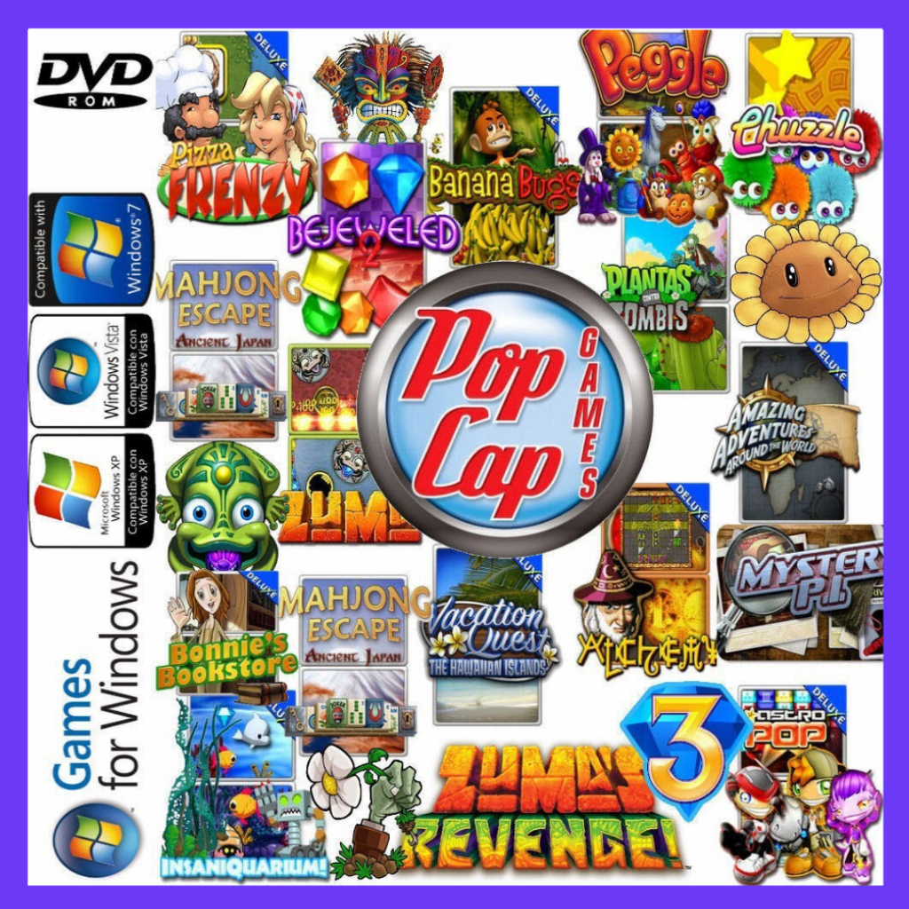 Pop Cap Games Collection (Digital download) | Shopee Malaysia