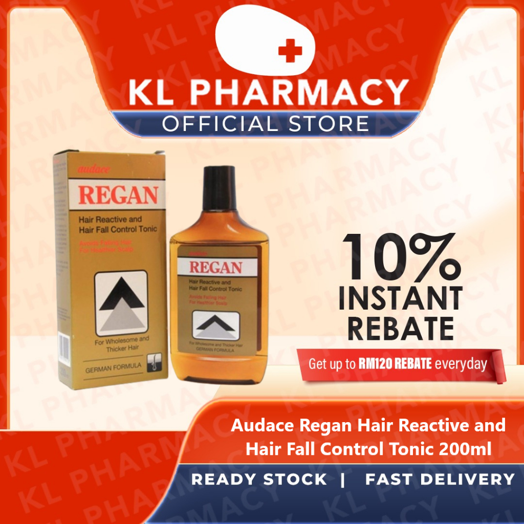 (GOLD) Audace Regan Hair Reactive and Hair Fall Control Tonic 200ml ...