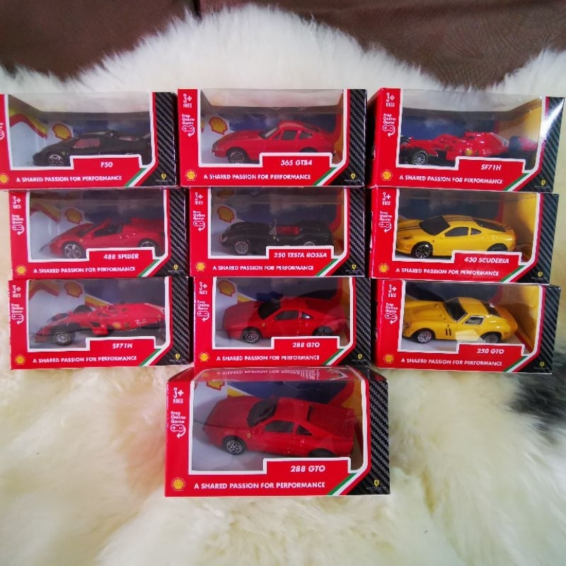 Shell Motorsport Collection Ferrari Series (Bnib) | Shopee Malaysia