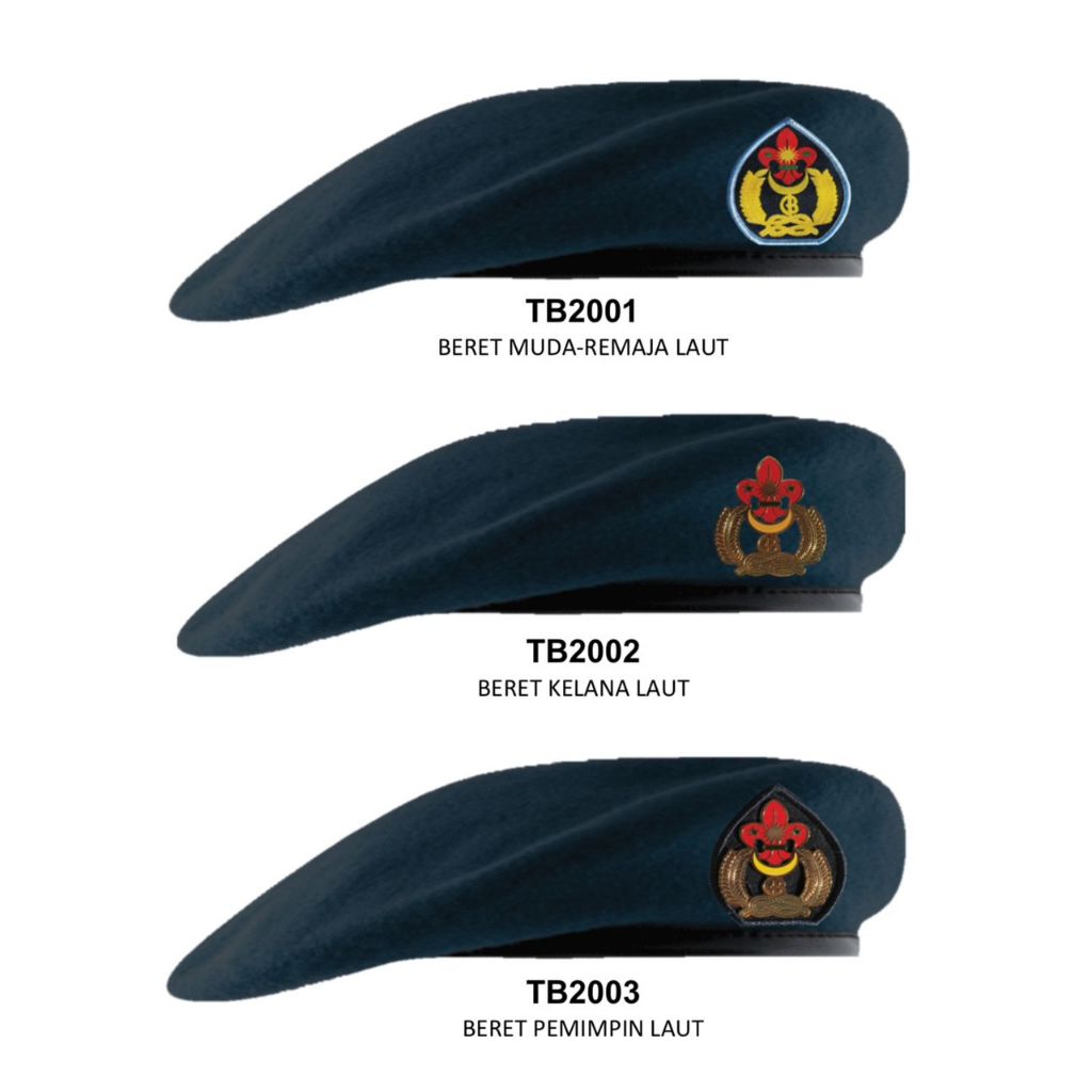 Beret Pengakap [Navy Blue] | Shopee Malaysia