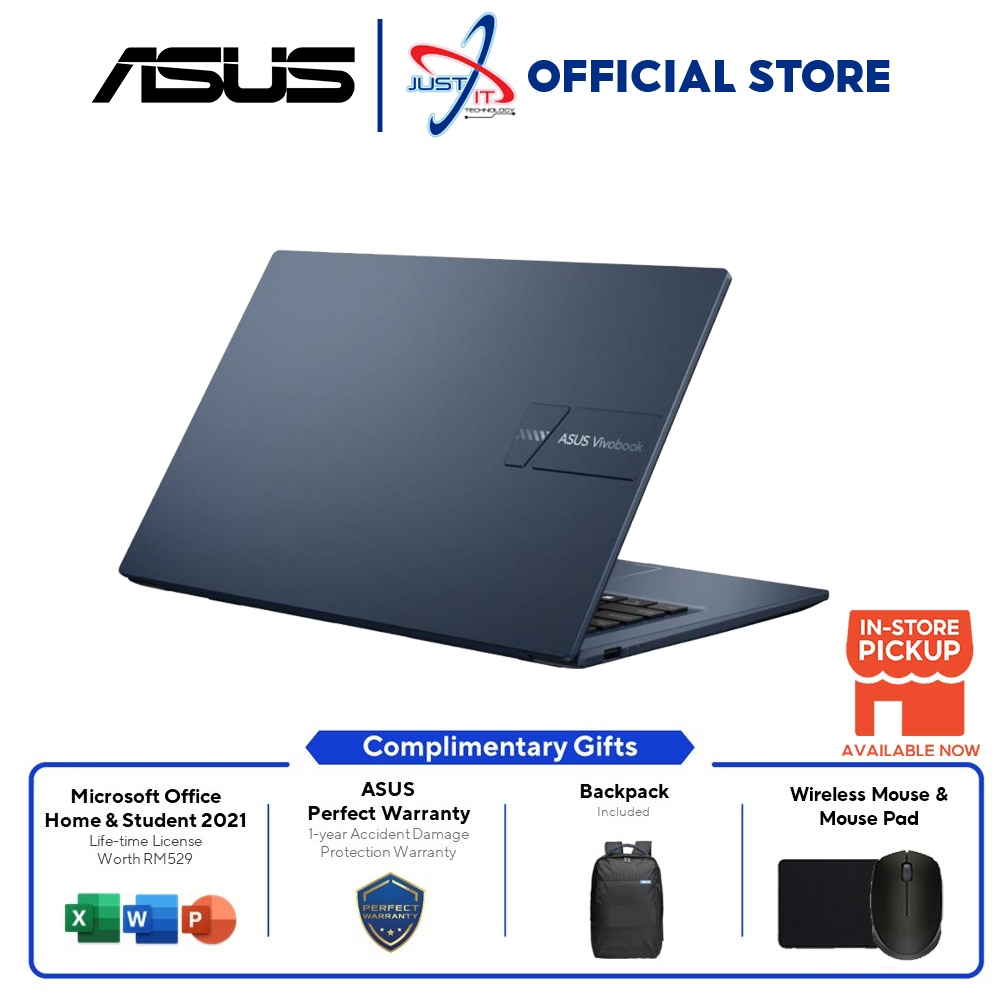 ASUS Vivo Book 14 Laptop (I5-1335U/8GD4/512SSD/14") A1404V-AAM166WS ...
