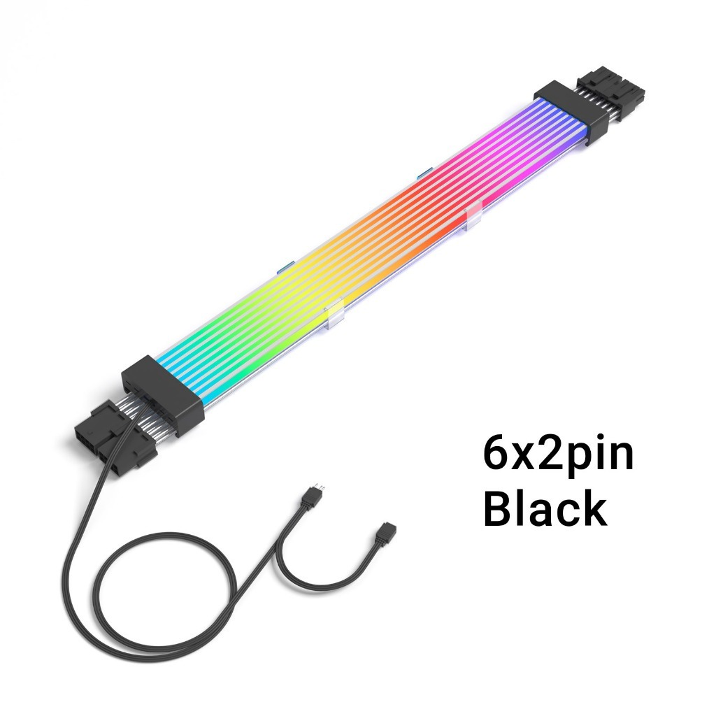 SLEV.30 ARGB EXTENSION DAISY CHAIN CONNECTION CABLE 8PIN( 6+2 PIN ...