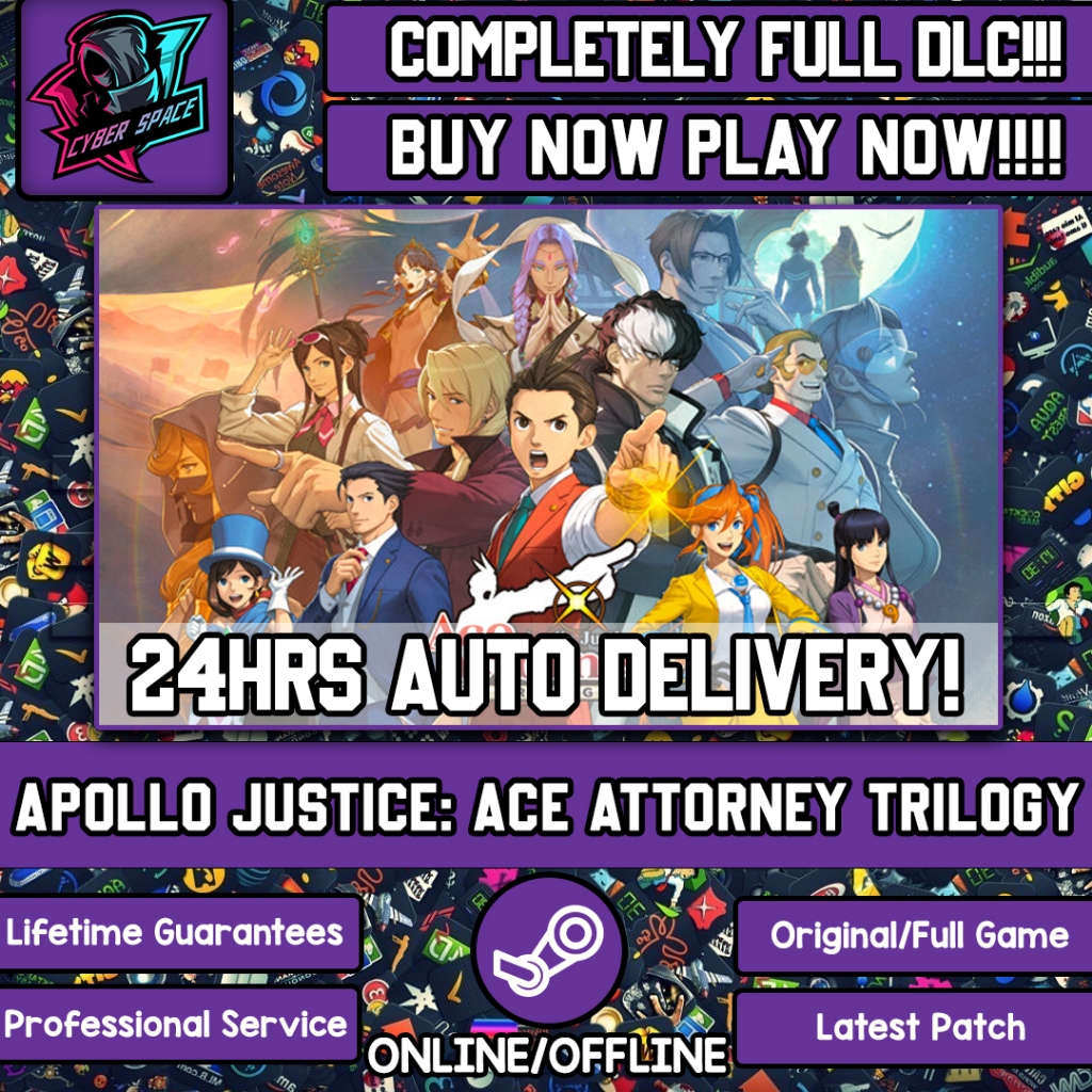Apollo Justice: Ace Attorney Trilogy [Auto Delivery] [Steam Online ...