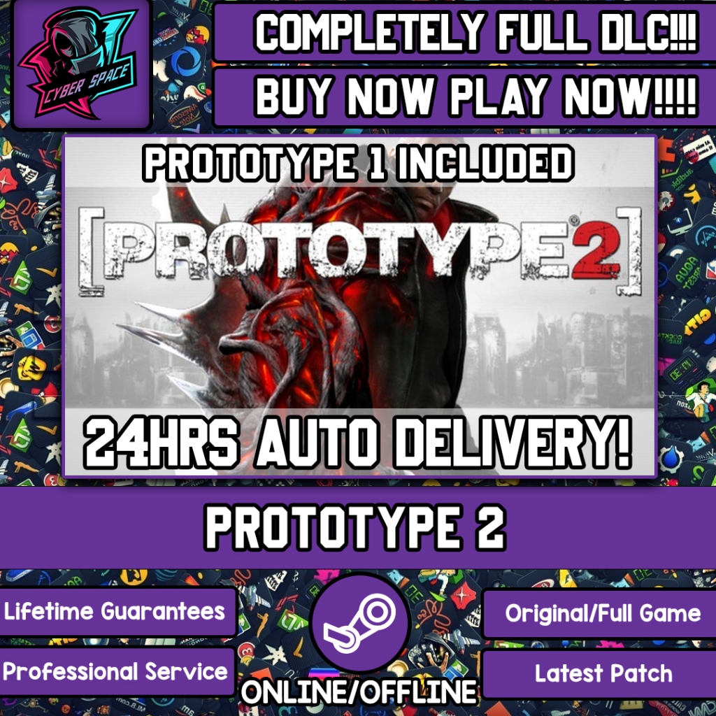 Prototype 2 [Auto Delivery] [Steam Offline] [Full DLC] Cyber Space PC Game | Shopee Malaysia